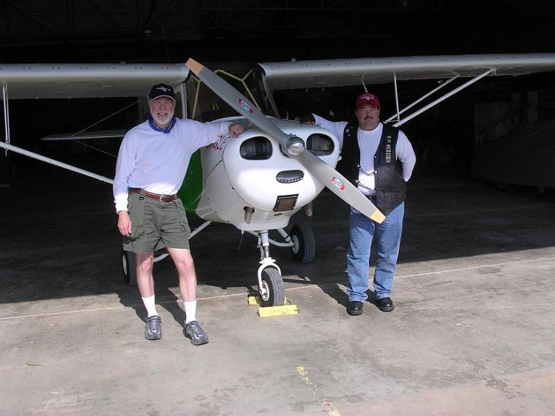 Eagles Activities/Chuck and Lyle at Eagles Aerodrome 2006