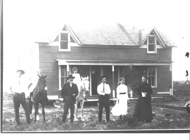 speed album/Henry Speed Family in Clarendon, Circa 1915